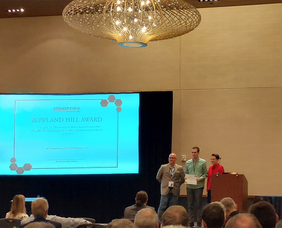 SIMS23 Rowland Hill Awards | Ionoptika